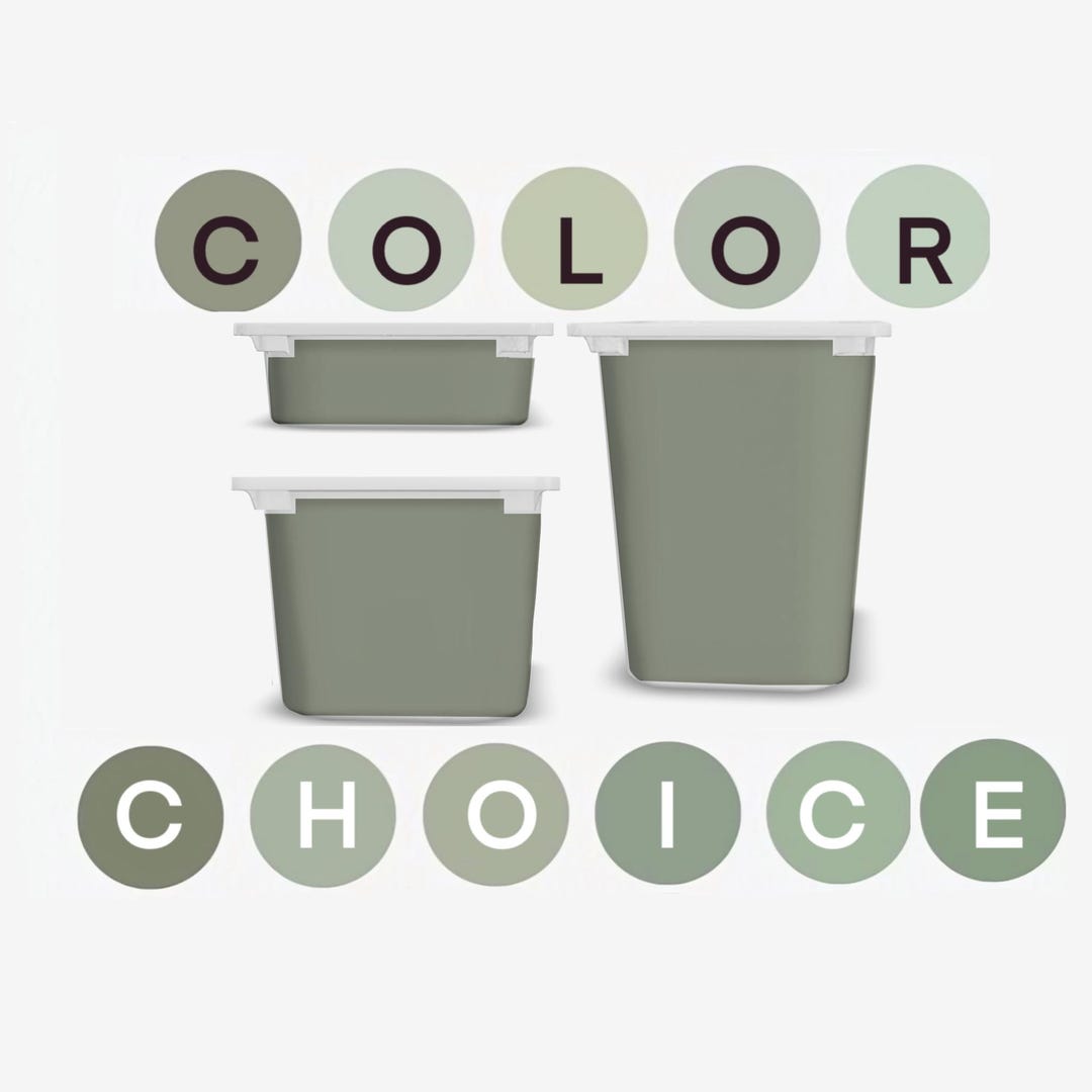 SOLID Color TROFAST Sticker Green TROFAST Bin Wraps Ikea Trofast ...