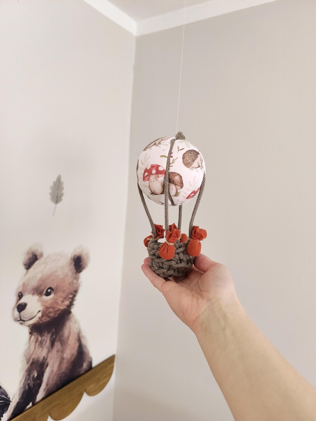 Hit Air Balloon Hanging Hot Air Balloon Flying Hot Air Balloon Nursery ...