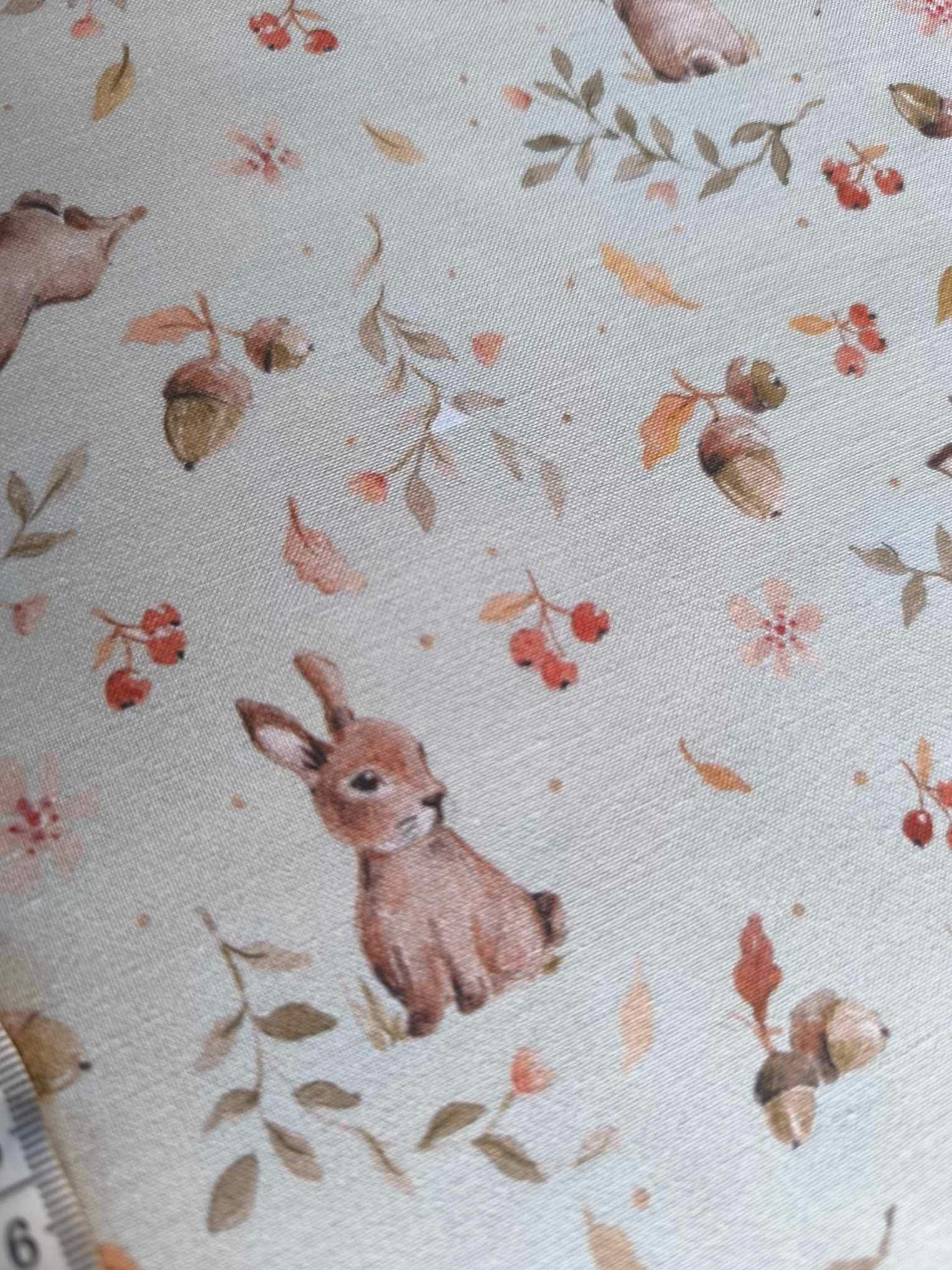 Sage Green Fabric Bundle Fat Quarters Fabric by the Half Yard Woodland ...