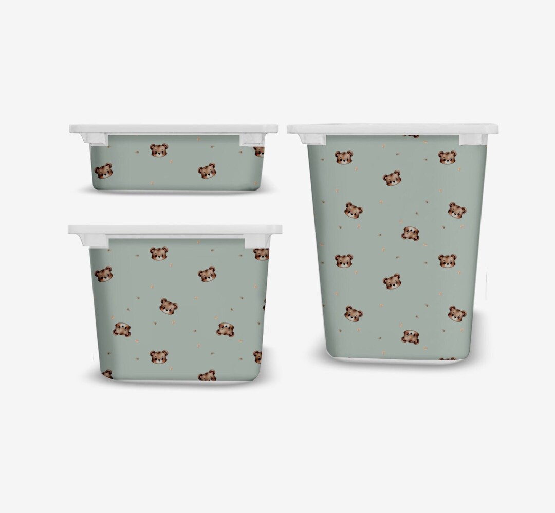 Teddy Bear TROFAST Sticker IKEA TROFAST Vinyl Wrap Ikea Trofast Sticker ...