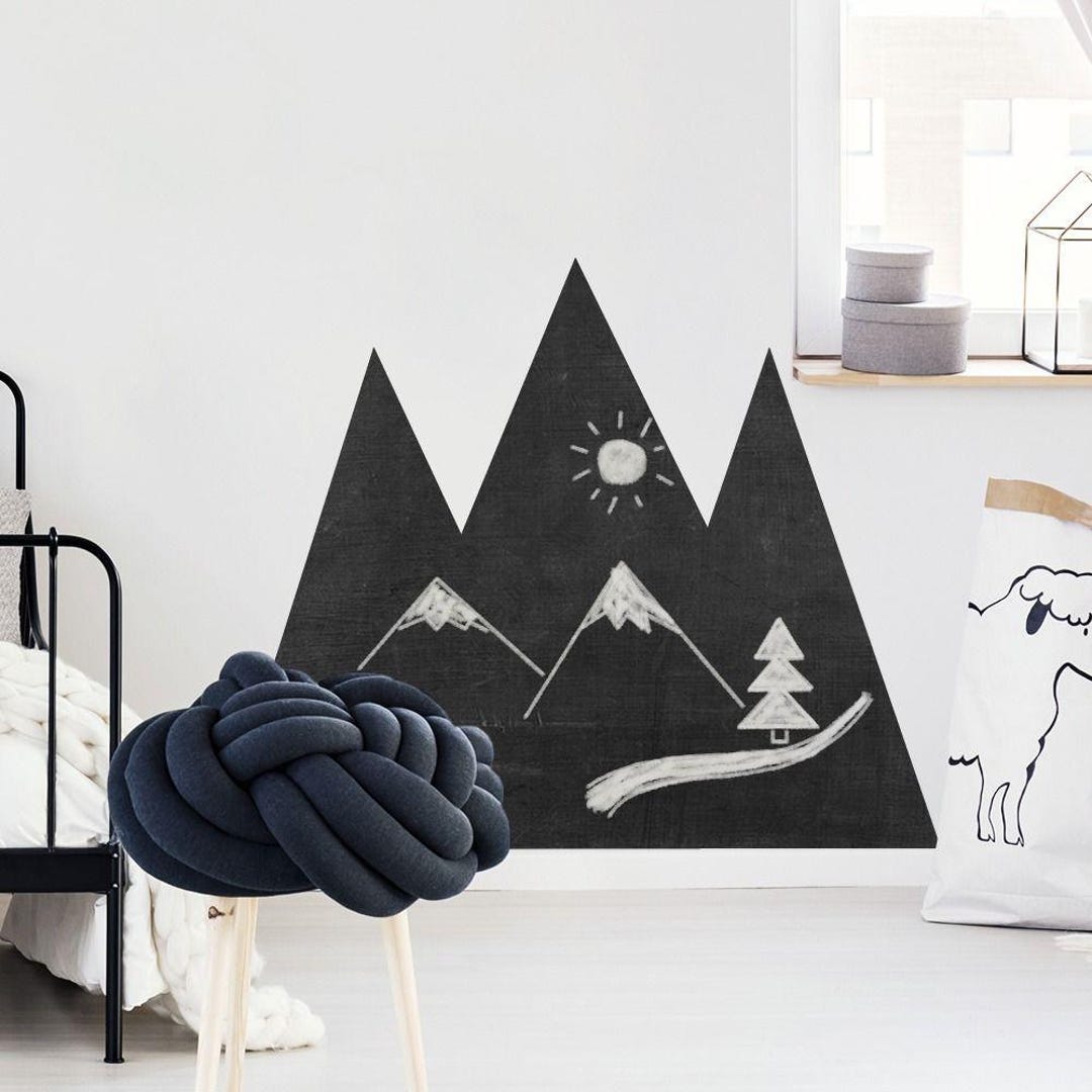 Chalk Board Wall Decal Chalkboard Wall Decal for Kids Chalkboard Wall ...