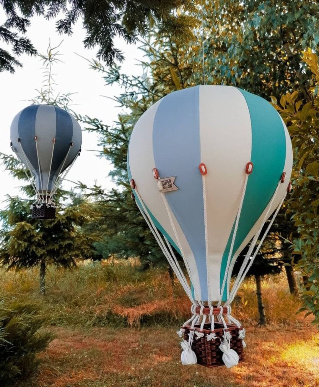 Fabric Balloon Decorative Balloon Hot Air Balloon Hanging Balloon Hot ...