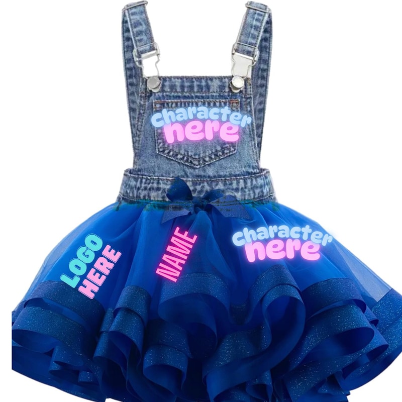 Denim Tutu - Etsy