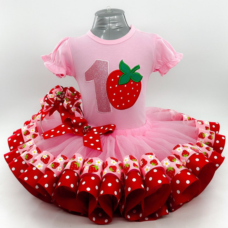 Strawberry Dress - Etsy