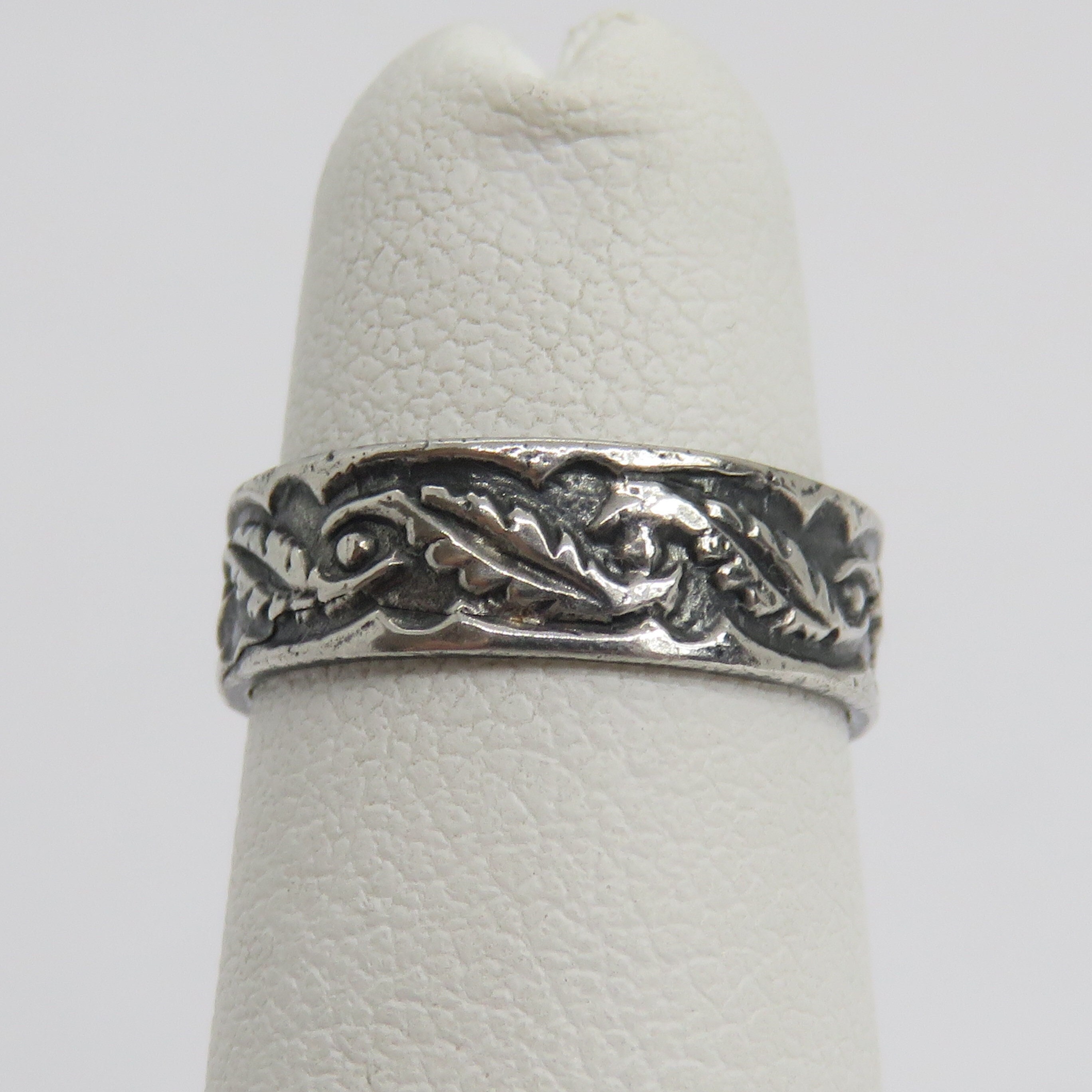 Vintage Sterling Silver Midi Pinky Ring Sz 3 | Etsy