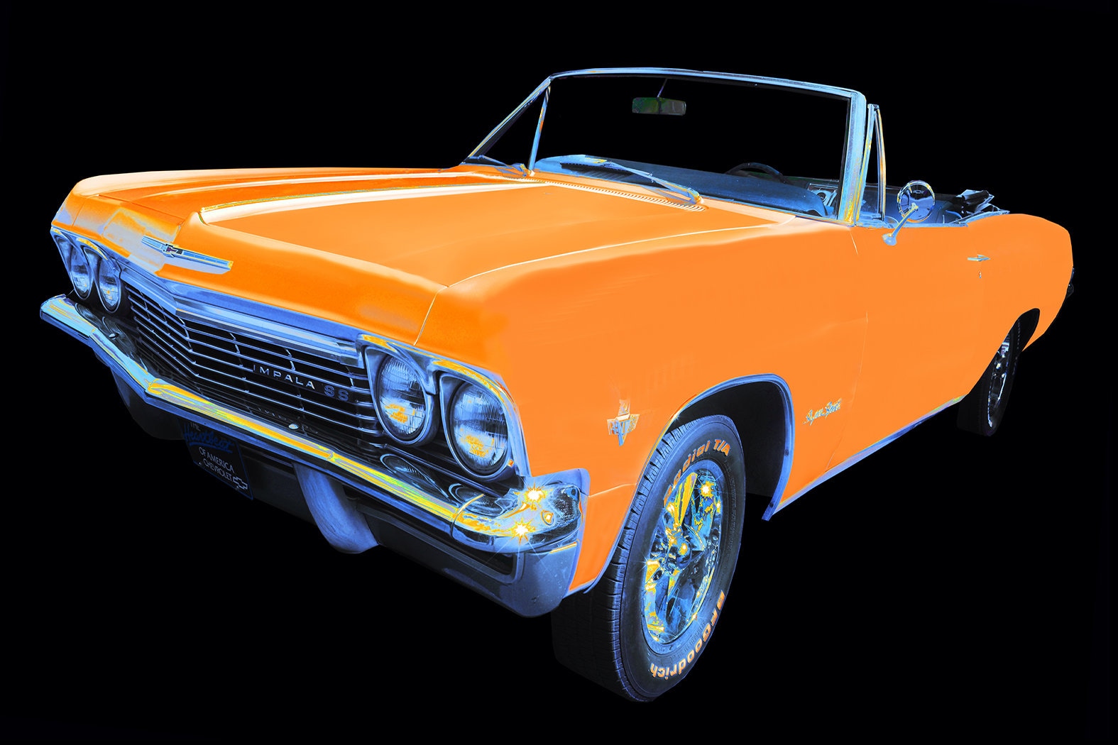 Car-toons #2098 1965 Chevy Impala - Etsy