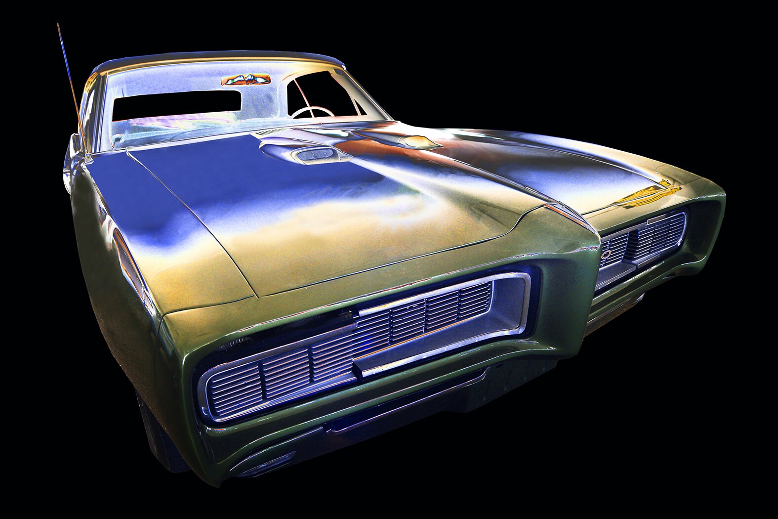 Car-toons #1402 1968 Pontiac GTO - Etsy UK