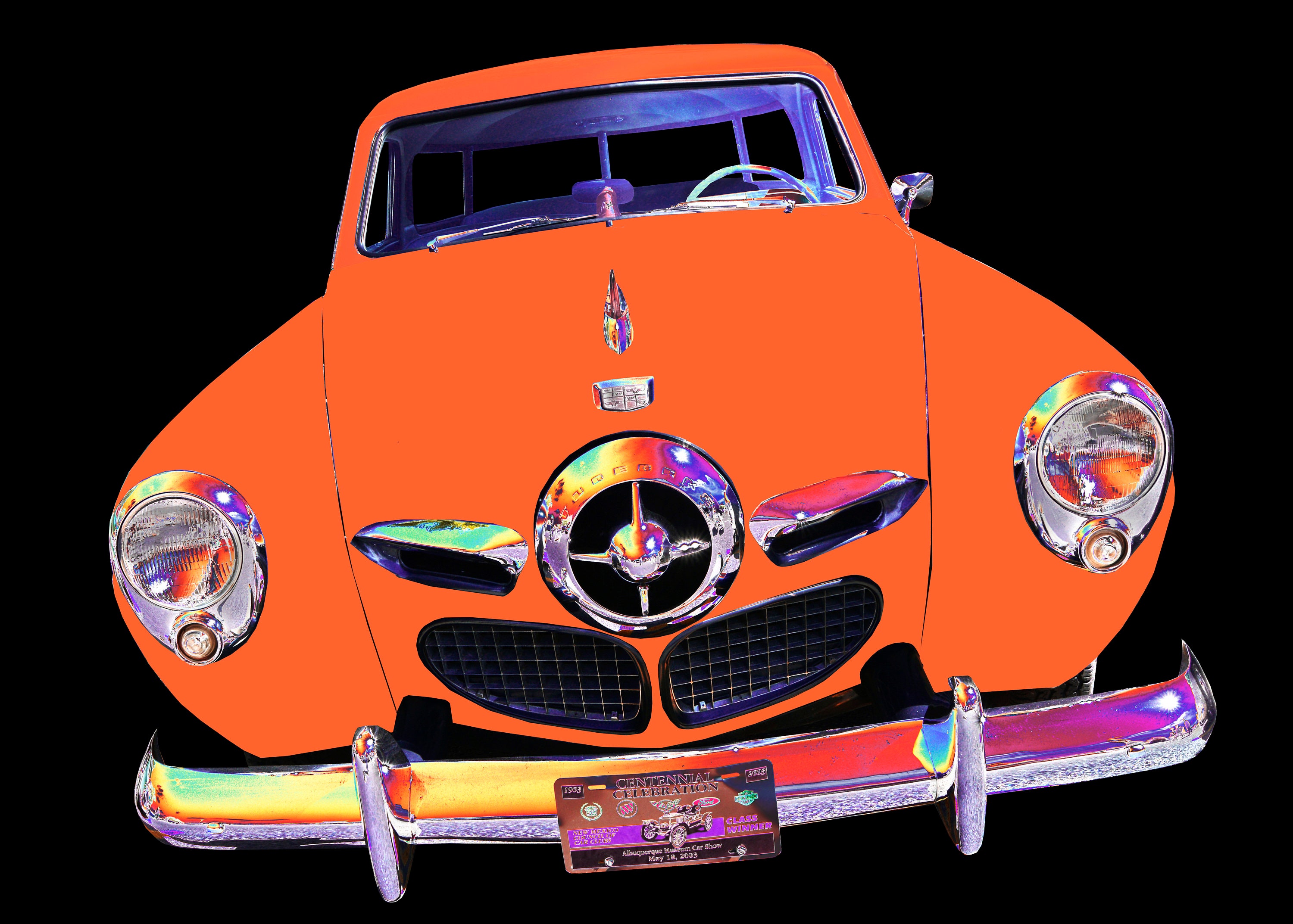 Paper & Party Supplies Stationery Car-toons #129 1950 Studebaker etna ...