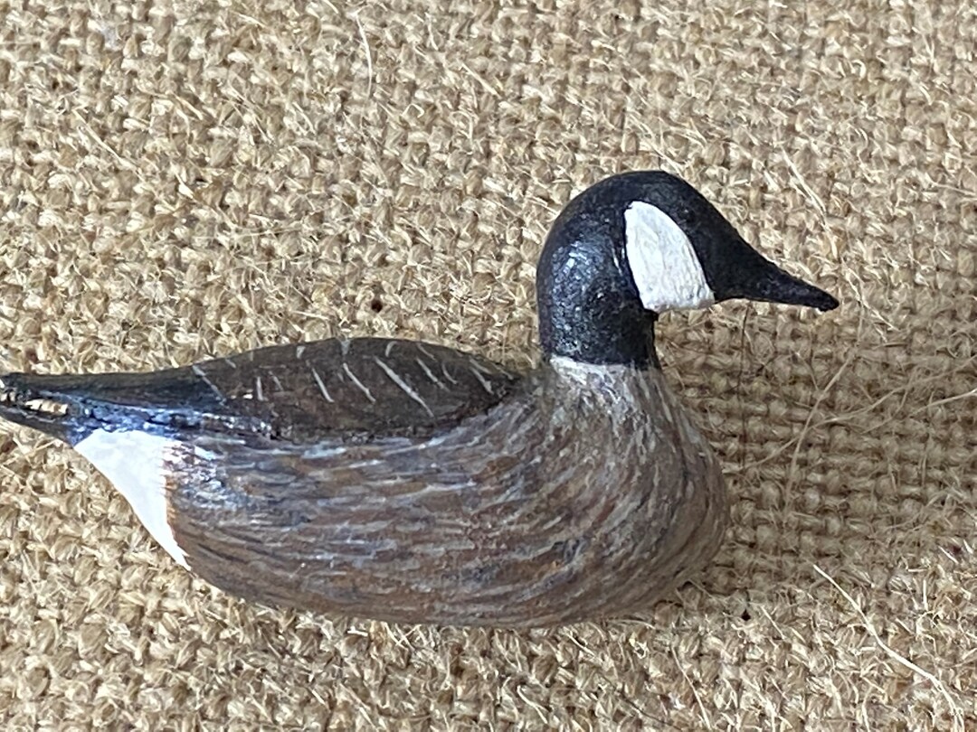 Signed C. Marshall Hand Made Hand Painted Canadian Goose Brooch/pin - Etsy