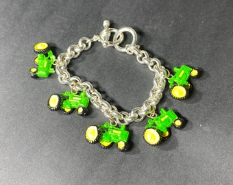 Tractor Charm | Etsy