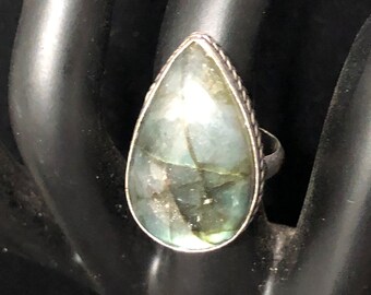 Drop Stone Ring - Etsy