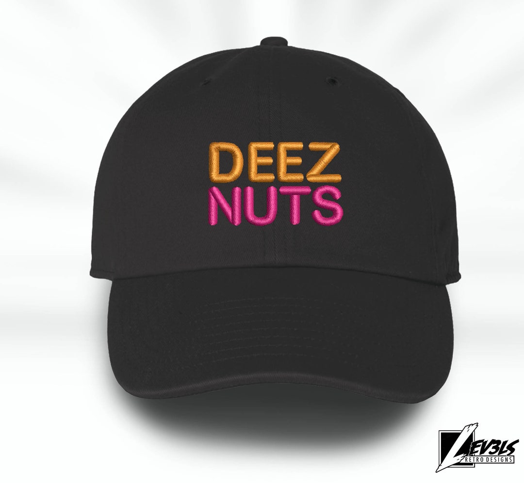 DEEZ NUTS Embroidered Baseball Cap Adjustable Buckle Baseball Cap Hip Hop Dad Hat - Etsy