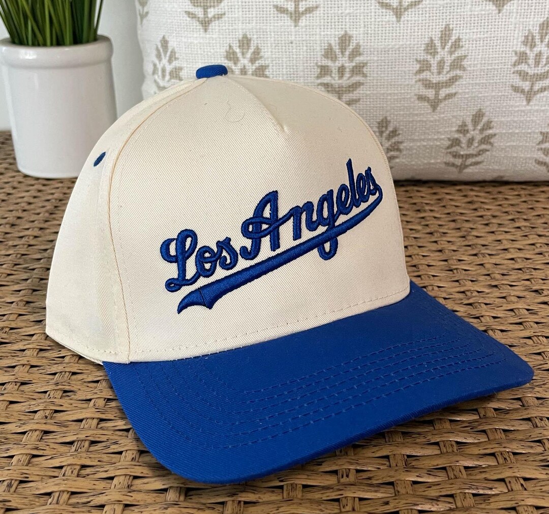 Los Angeles Embroidered Premium Cotton Blend Snapback Baseball Cap | LA ...