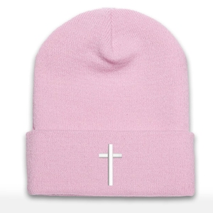 Christian Cross Embroidered Beanie Cap |jesus is Lord | Christian ...