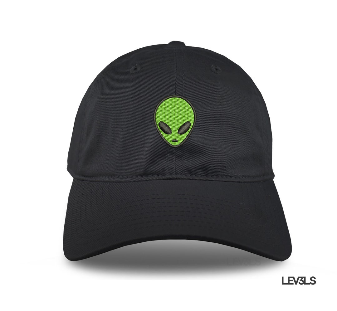 Alien Dad Hat Embroidered Baseball Unisex Cap Alien Head Area 51 - Etsy