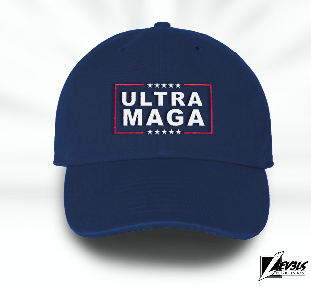 ULTRA MAGA Embroidered Low Profile Baseball Cap Adjustable Buckle AKA ...