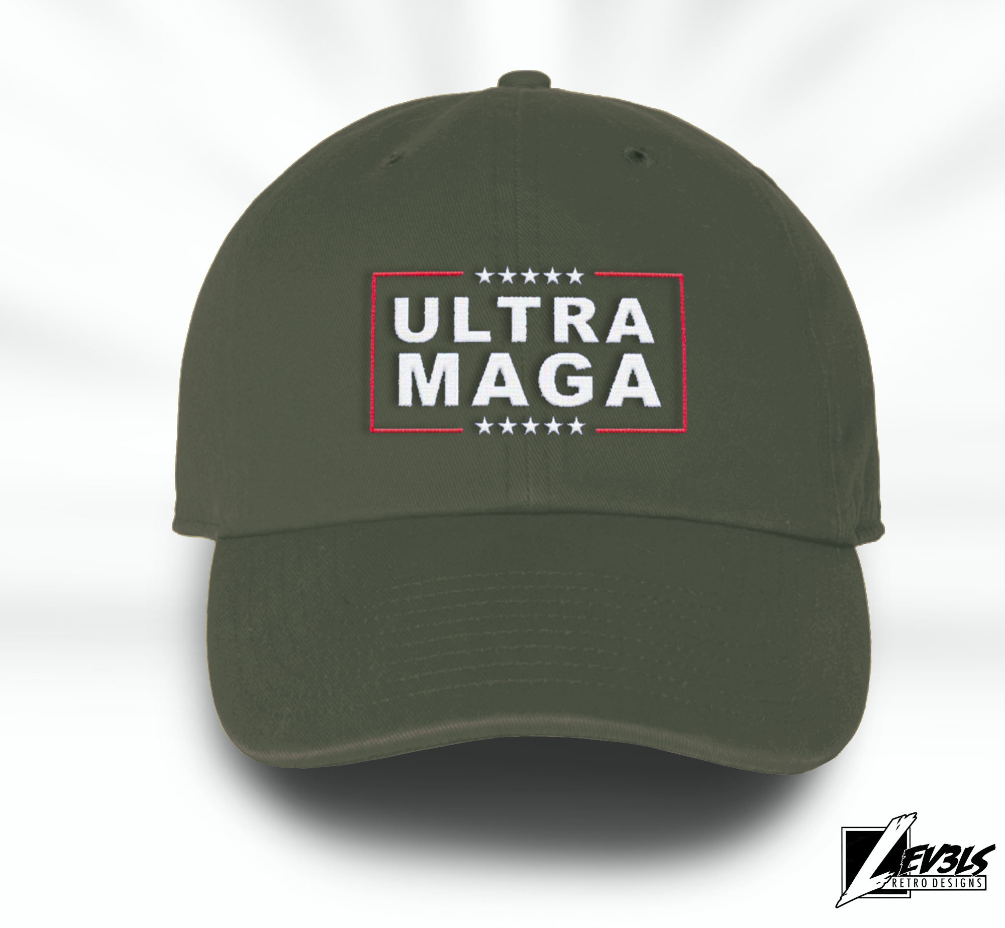 ULTRA MAGA Embroidered Low Profile Baseball Cap Adjustable Buckle AKA ...