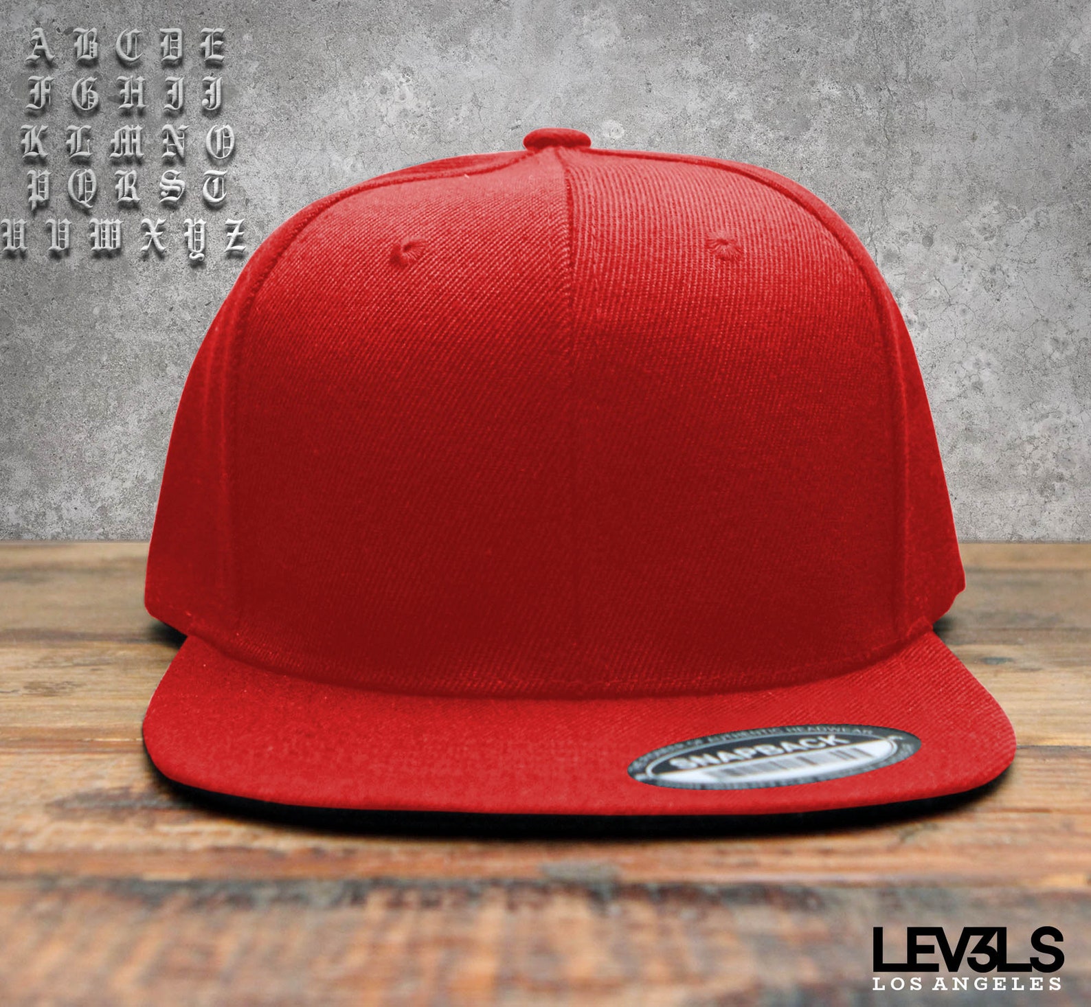 Custom Embroidered 3D Letter Snapback Baseball Cap | Old English - Etsy