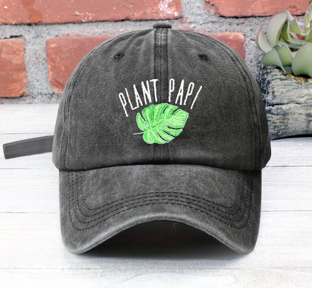 Plant Papi Embroidered Low Profile Baseball Cap | Plant Lover Dad Hat ...