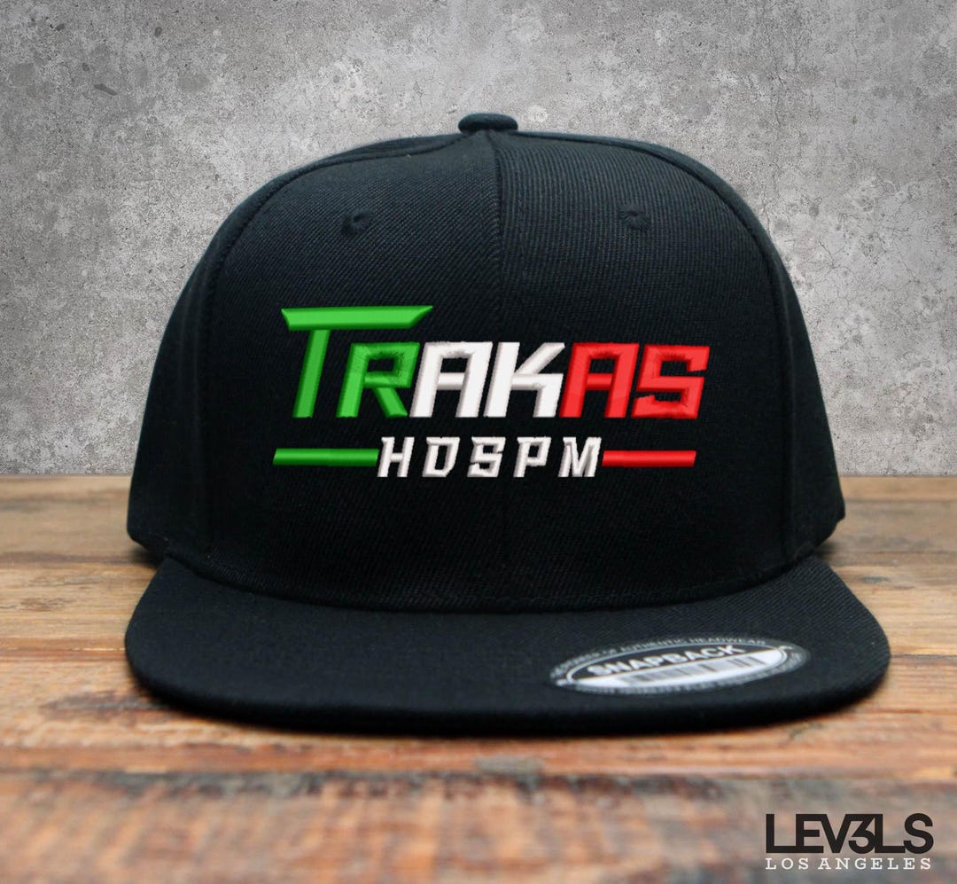 TRAKAS HDSPM Embroidered Snapback Baseball Cap | Sinaloa Jalisco ...