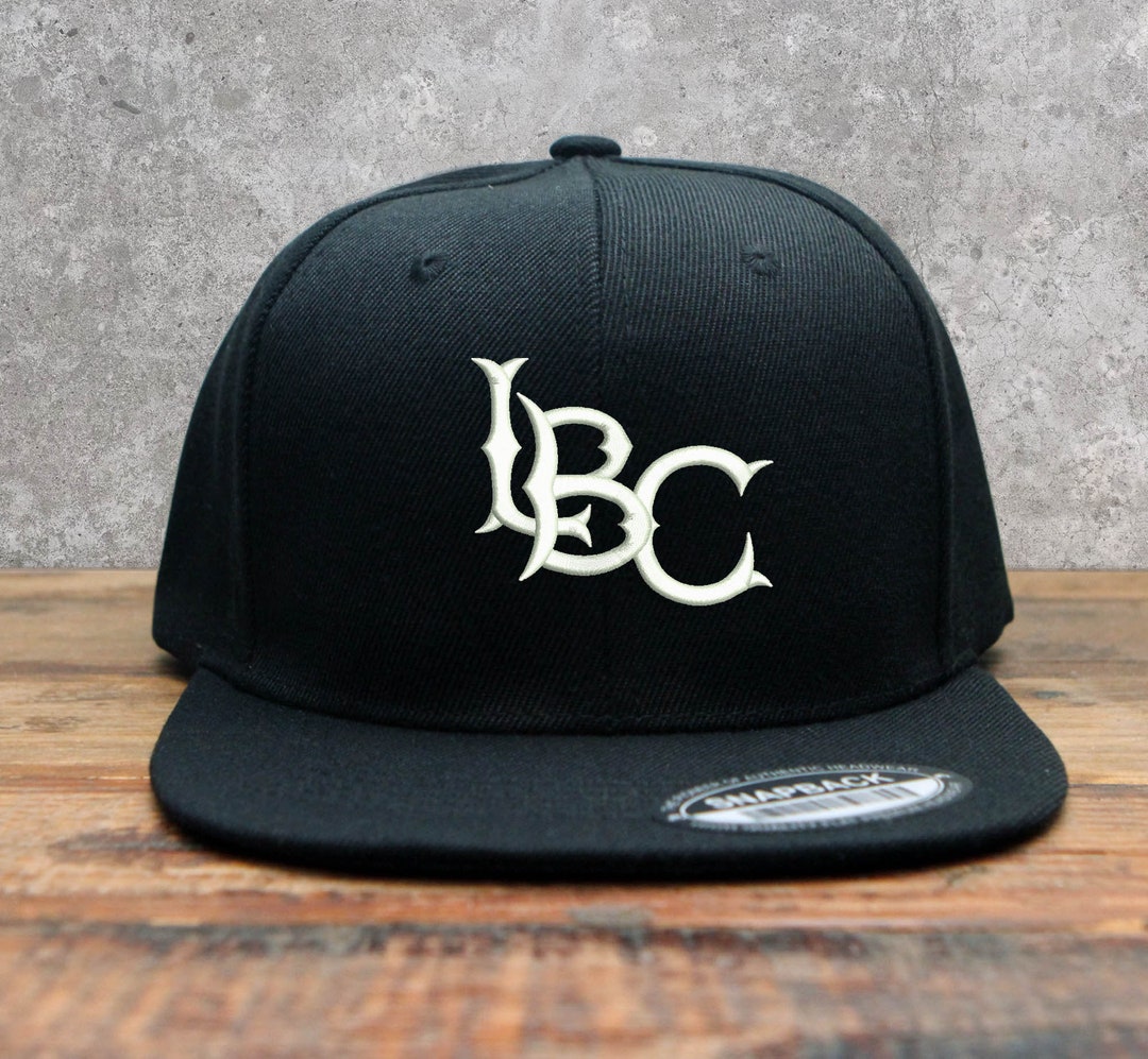 LBC Embroidered Snapback Cap | Long Beach Cali | - Etsy