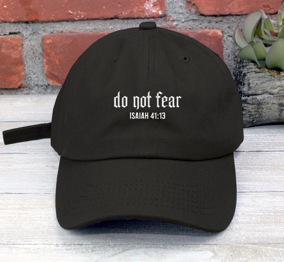 Isaiah 41:13 Embroidered Baseball Cap | Christian Dad Hat - Etsy