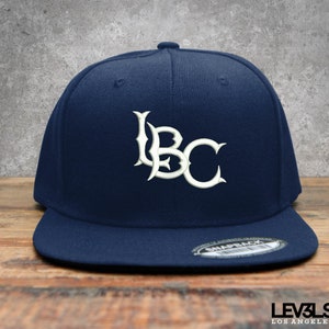 LBC Embroidered Snapback Cap | Long Beach Cali | - Etsy