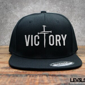 Victory Cross 3 Nails Embroidered Snapback Baseball Cap | Christian ...