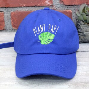 Plant Papi Embroidered Low Profile Baseball Cap Plant Lover Dad Hat ...