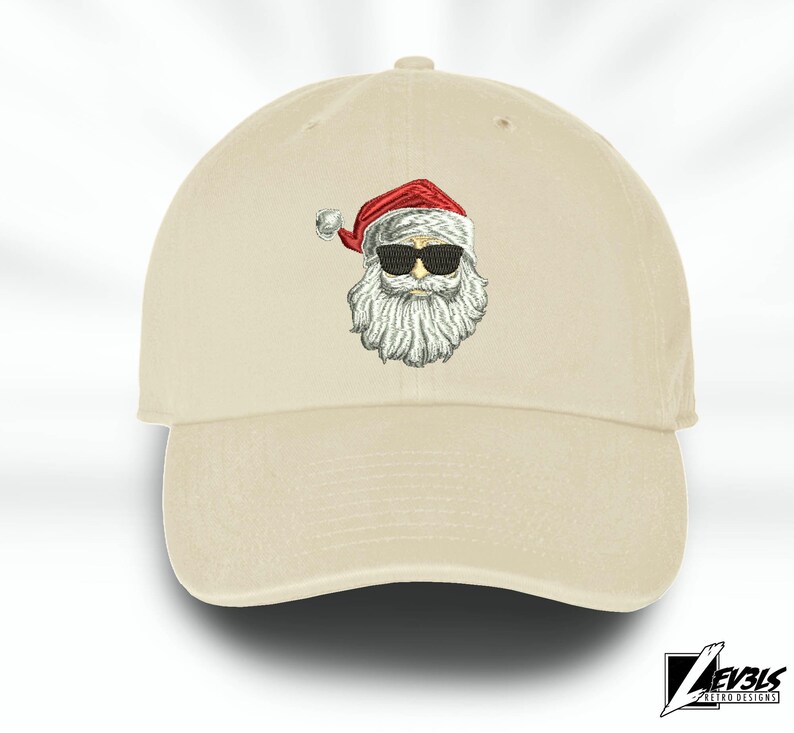 Cool Santa Claus Embroidered Low Profile Baseball Cap - Etsy