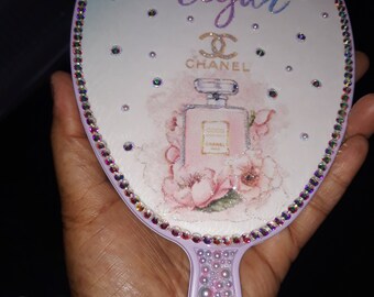 Custom Hand Held Mirror - Etsy