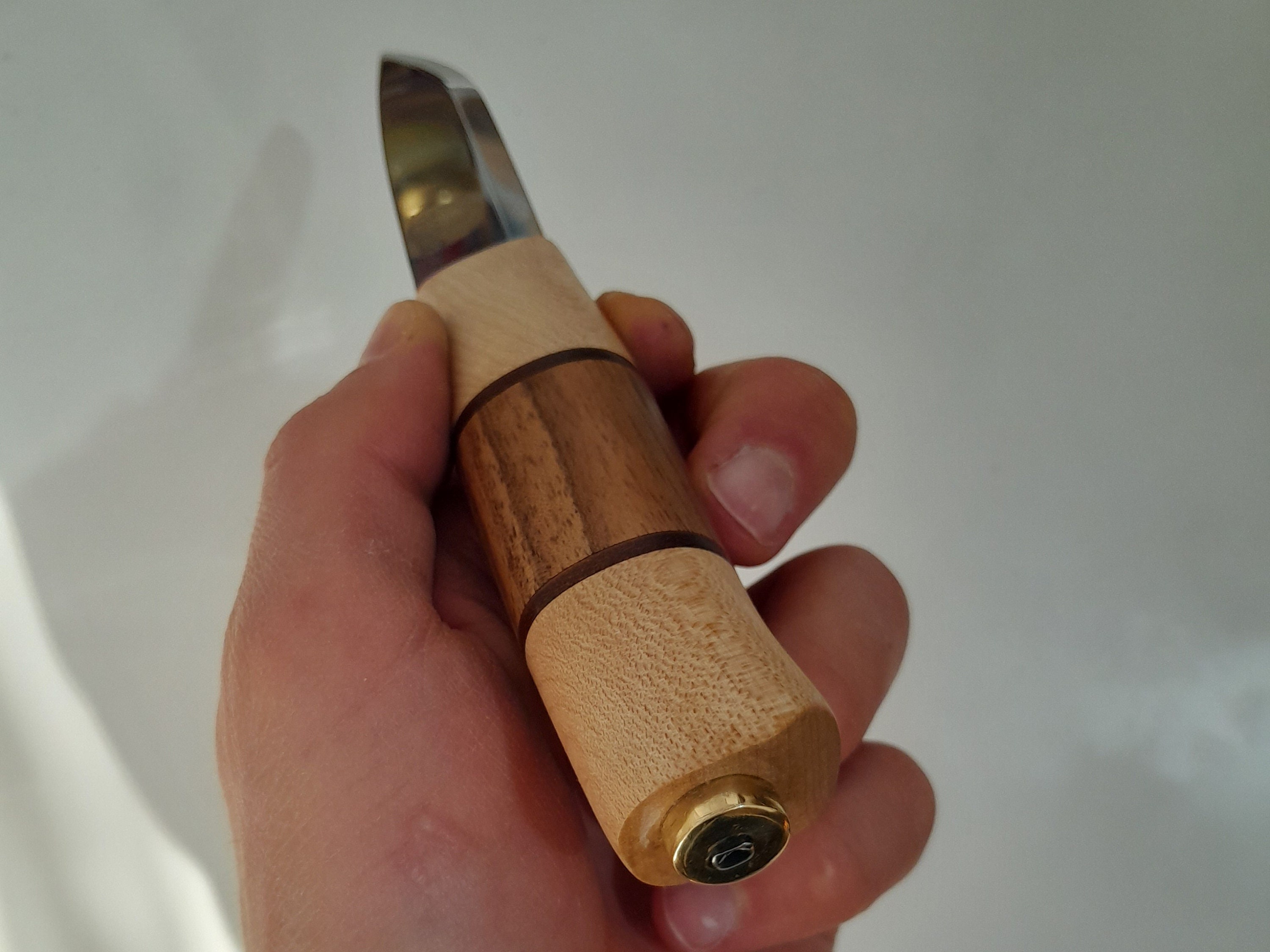 Custom Helle Harding Puukko, Puukko Knife With Leather Sheath, Hunting ...