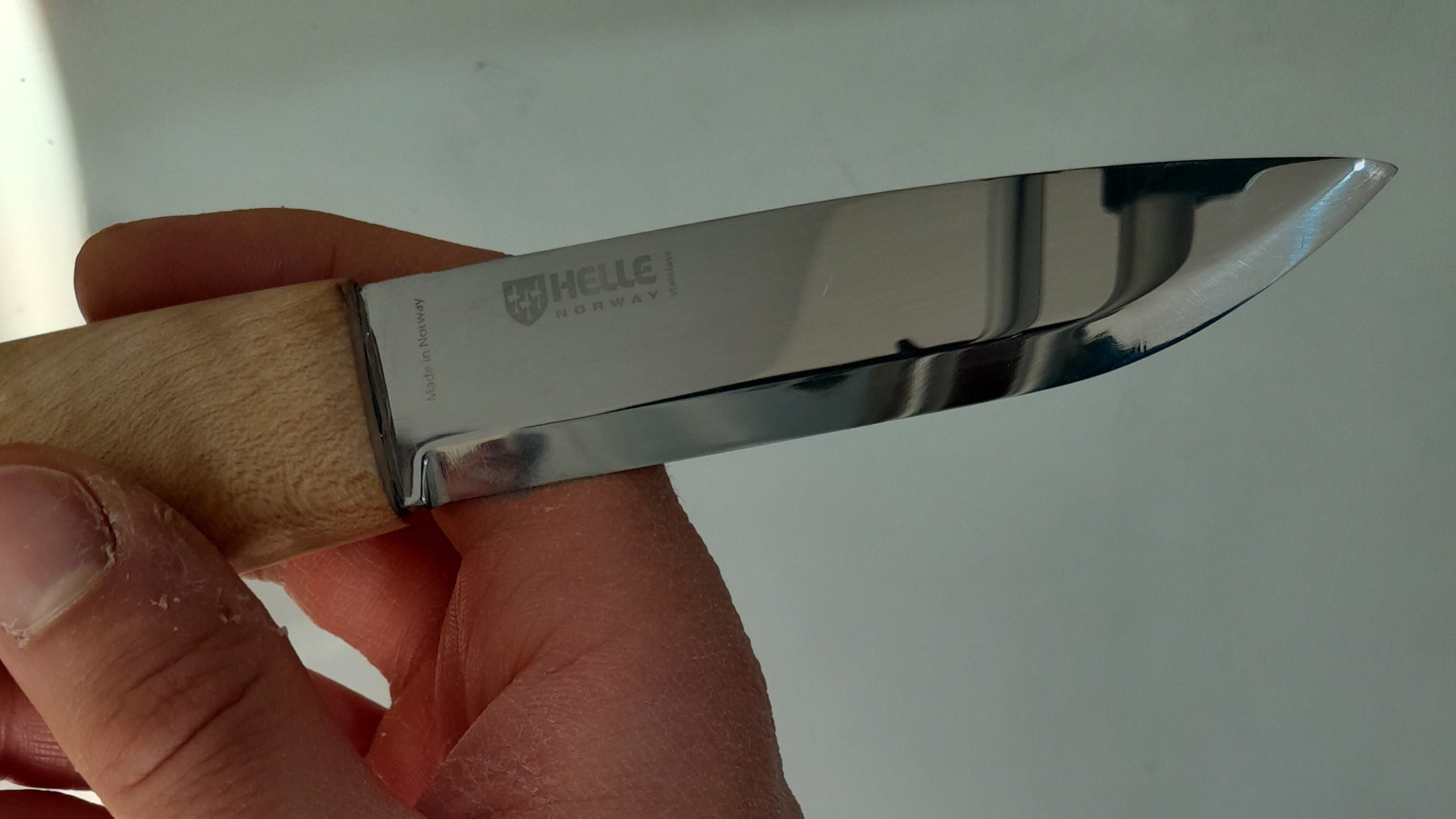 Custom Helle Harding Puukko, Puukko Knife With Leather Sheath, Hunting ...