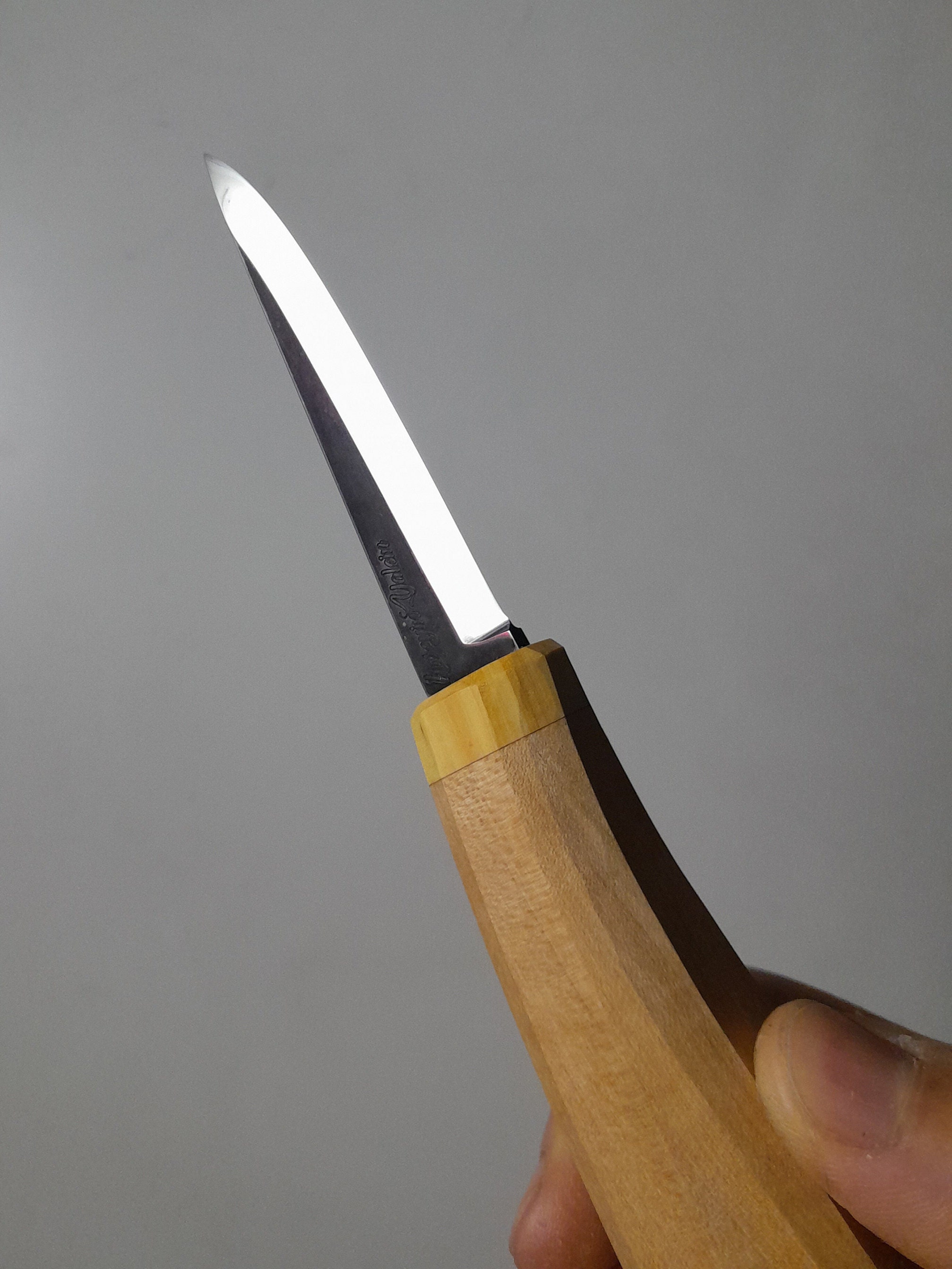 80 Mm Sloyd Knife, Wood Carving Knife, Whittling Knife, Kuksa Carving ...