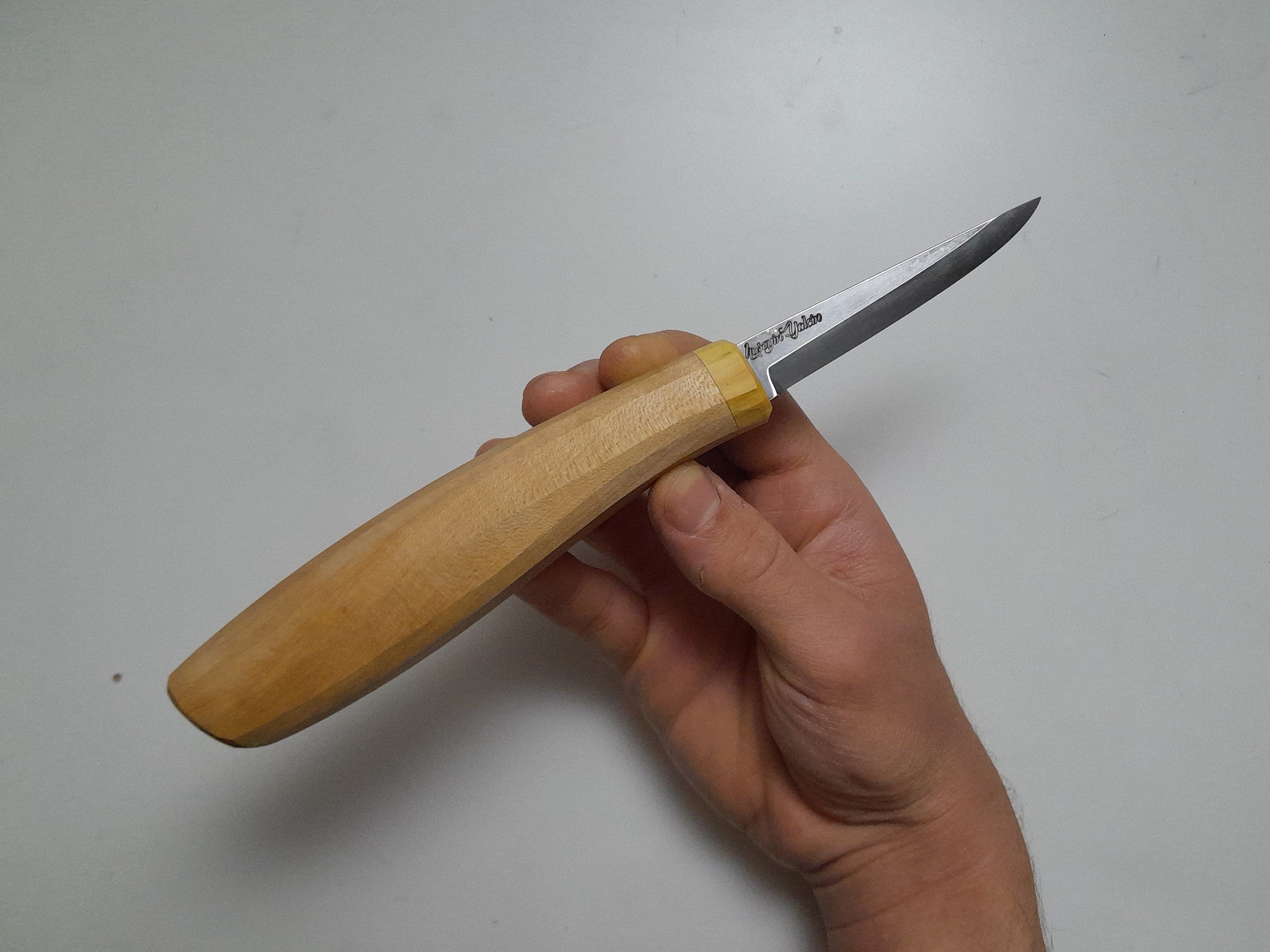 80 Mm Sloyd Knife, Wood Carving Knife, Whittling Knife, Kuksa Carving ...