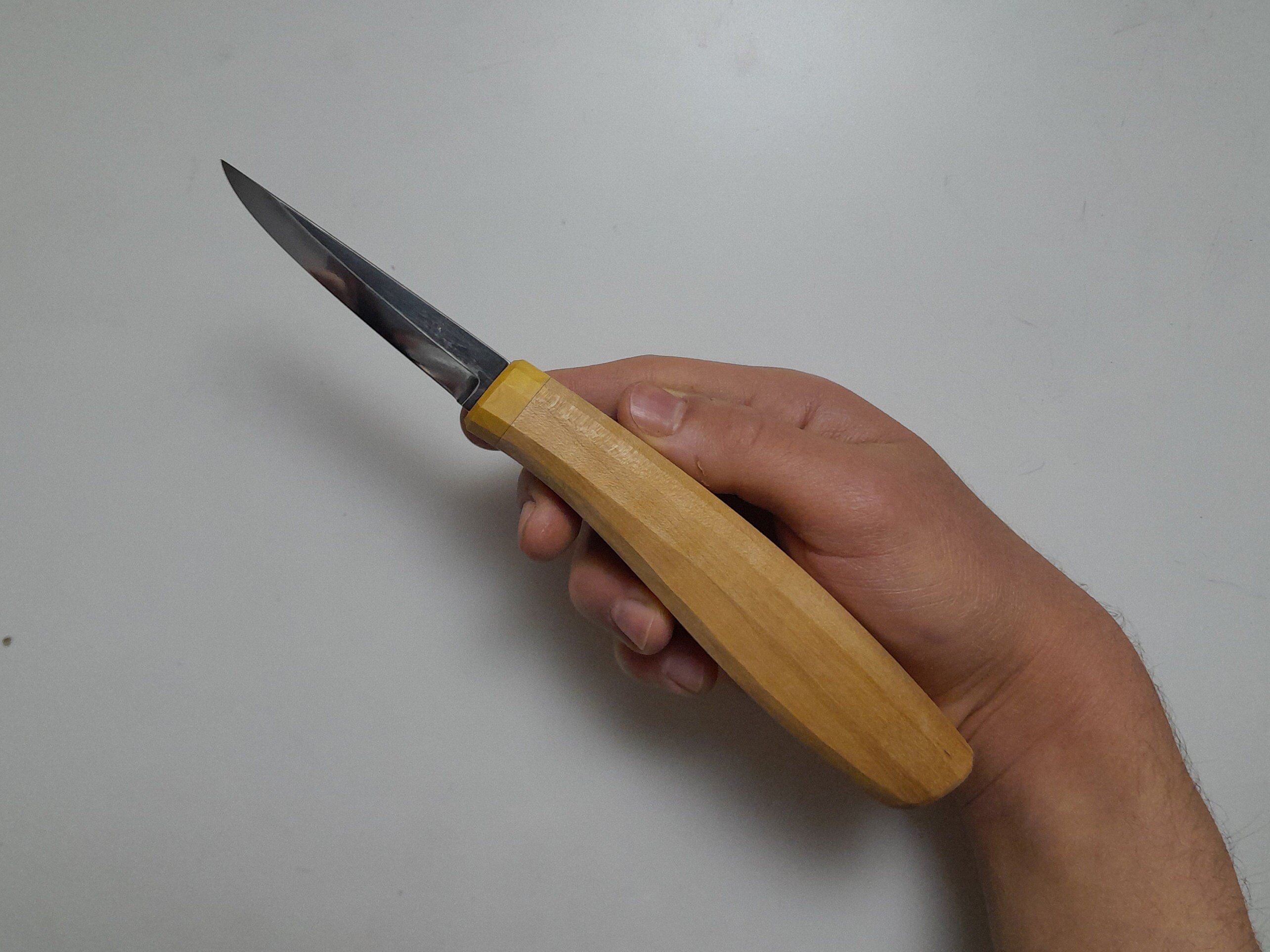 80 Mm Sloyd Knife, Wood Carving Knife, Whittling Knife, Kuksa Carving ...