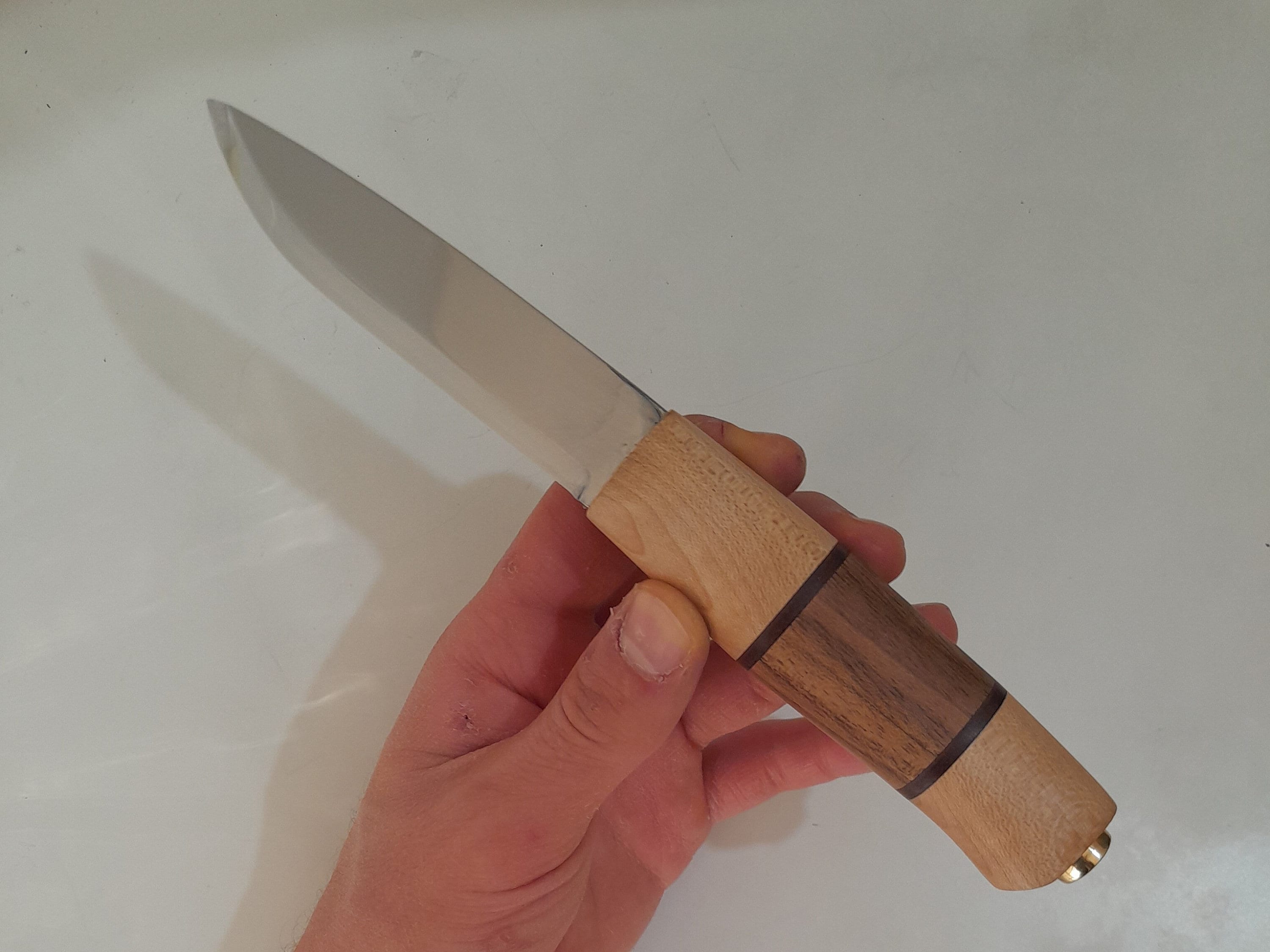 Custom Helle Harding Puukko, Puukko Knife With Leather Sheath, Hunting ...