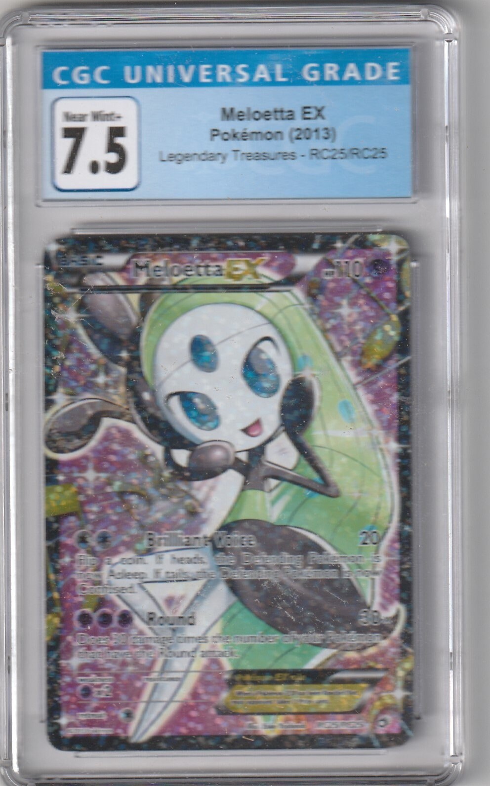Meloetta Ex Pokemon Card