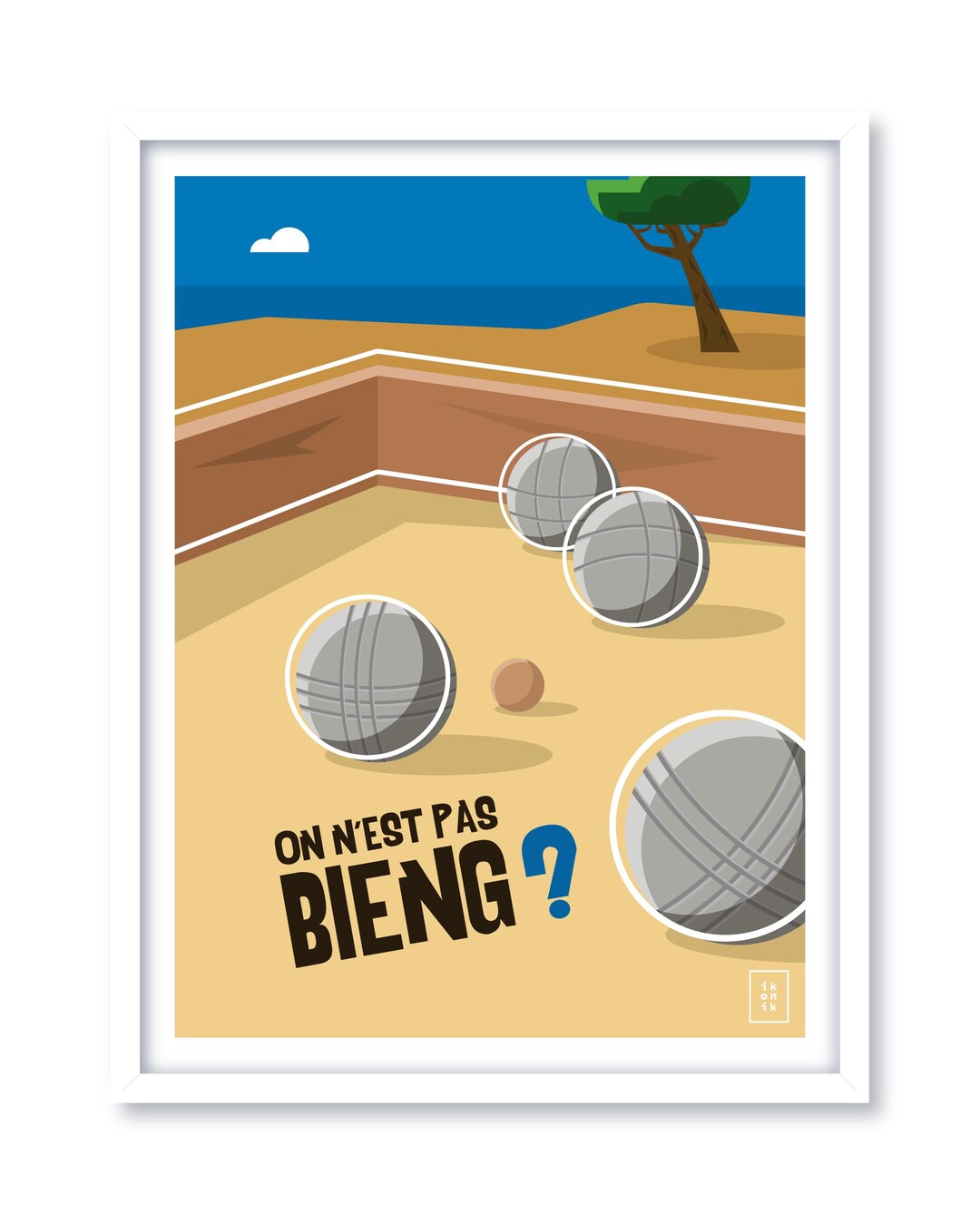 Poster | Pétanque - Etsy