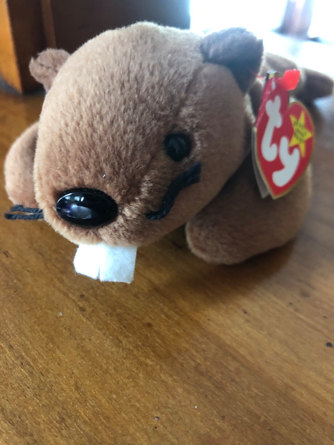 Bucky the Beaver Beanie Baby - Etsy