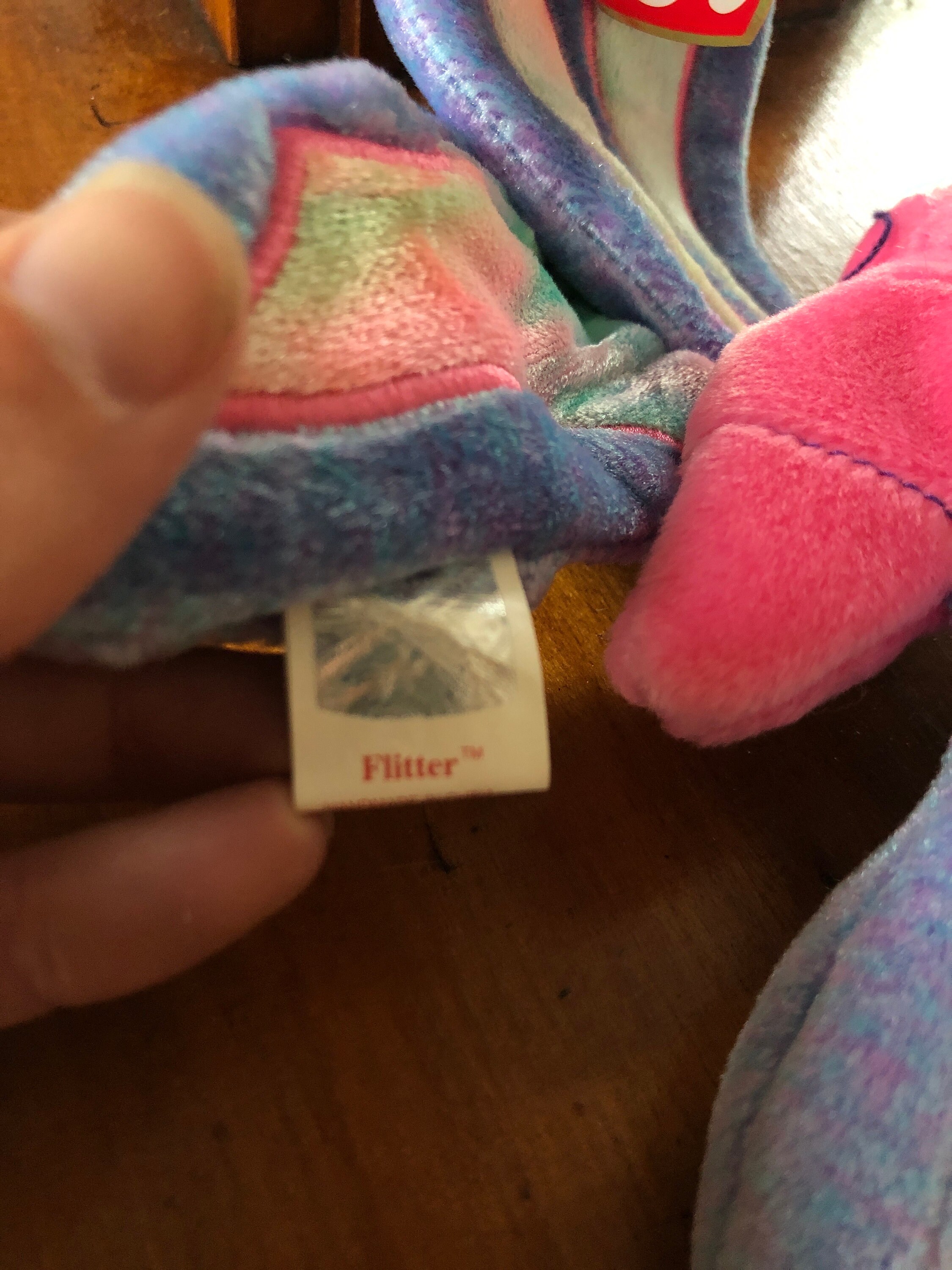 Flitter the Butterfly Beanie Baby - Etsy