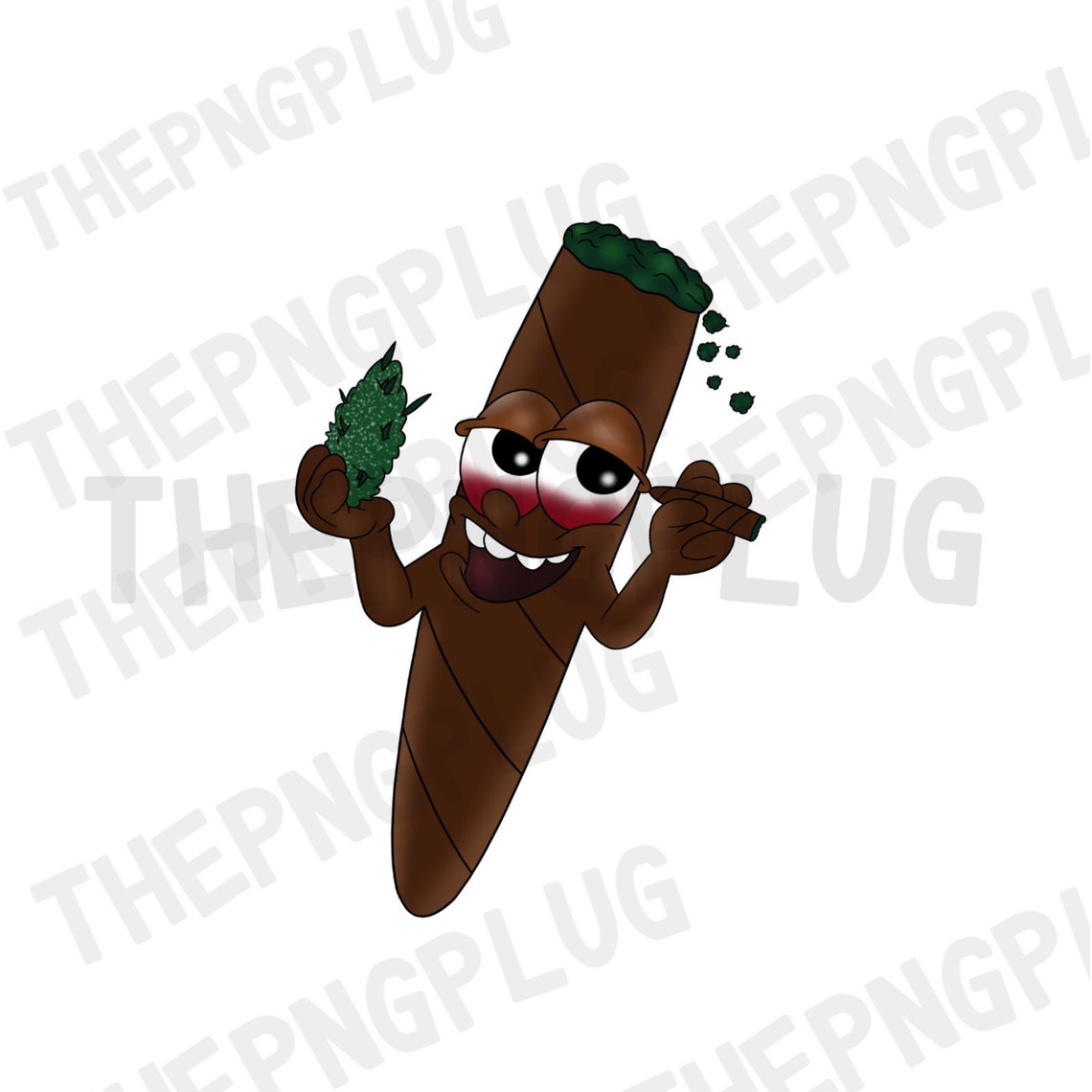 420 Stoner Blunt Holding Weed Nugget PNG - Etsy Ireland