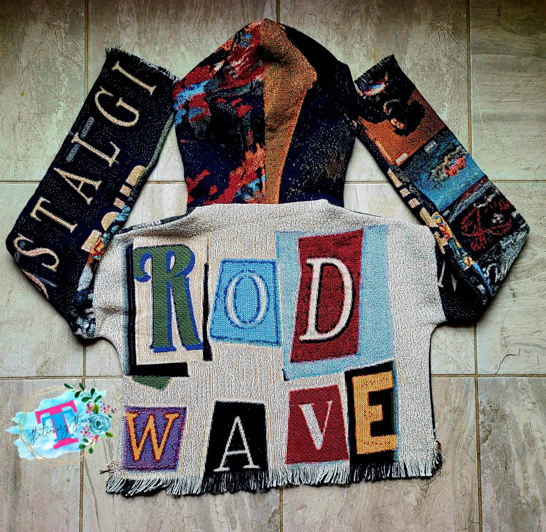 ROD WAVE or ANY Artist Tapestry Hoodie - Etsy