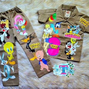 Custom Kids Dickies Set, Any Theme, 2pc/3pc (dry Clean Only) - Etsy