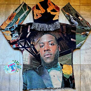 ROD WAVE, Any Artist or Any Custom Graphics Tapestry BLANKET Pants ...