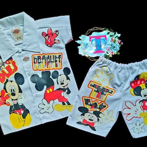 Custom Kids Dickies Set, Any Theme, 2pc/3pc (dry Clean Only) - Etsy