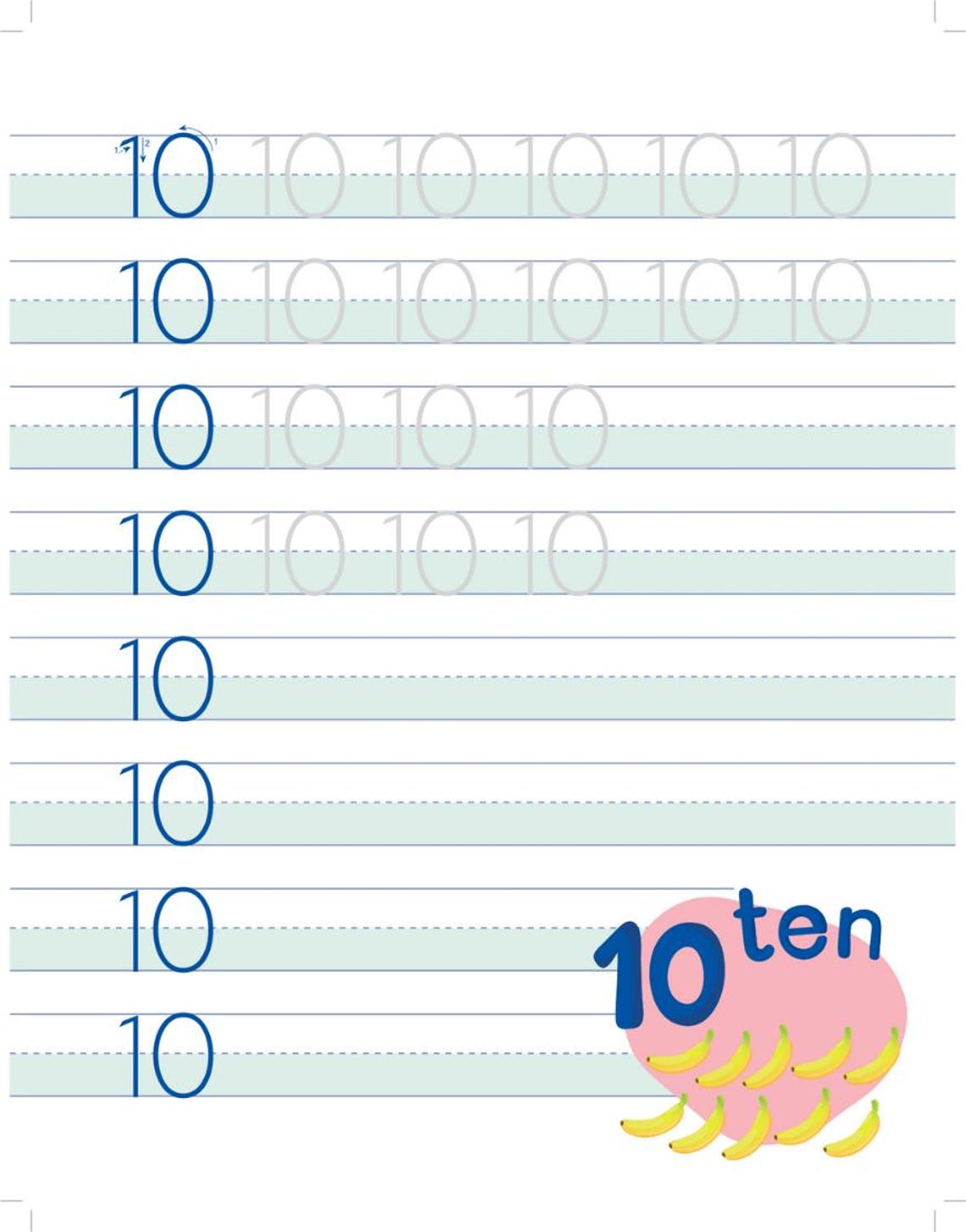 New Generation - My First Primary Pad of Alphabet & Numbers, - Etsy