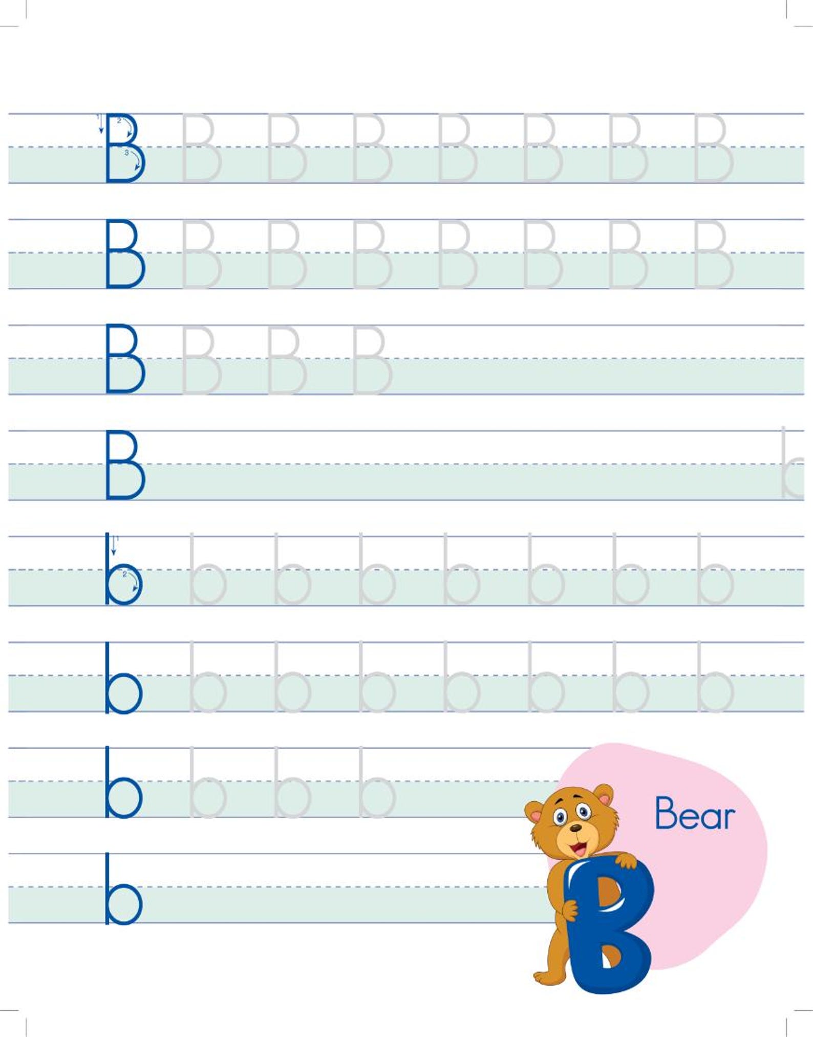 New Generation - My First Primary Pad of Alphabet & Numbers, - Etsy