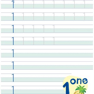 New Generation - My First Primary Pad of Alphabet & Numbers, - Etsy