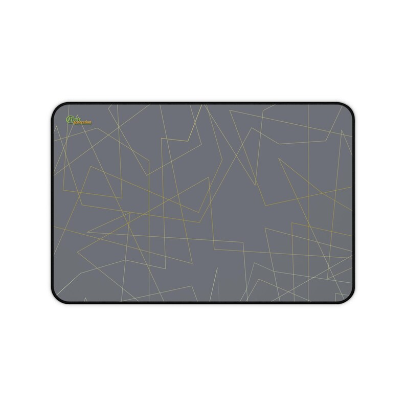 New Generation - Modern Geometric Desk Mat, Ergonomic Office Pad ...